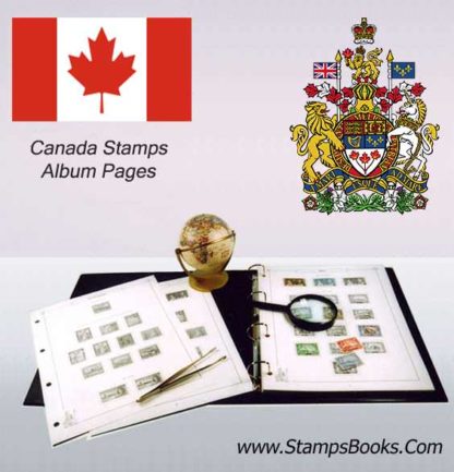 Canada Stamps Album Pages (1851-2021) | StampsBooks